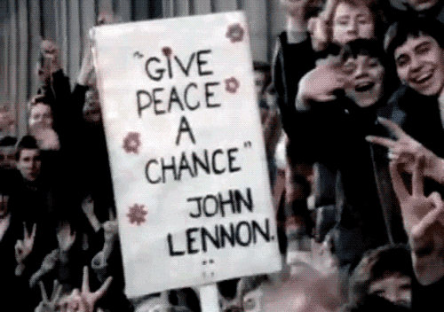 Peace music GIF - Find on GIFER