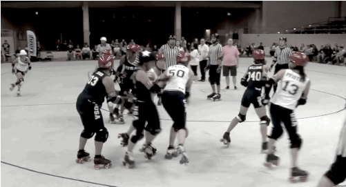 Roller derby GIF - Find on GIFER
