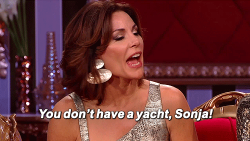 Yacht real housewives rhony GIF on GIFER - by Daiktilar