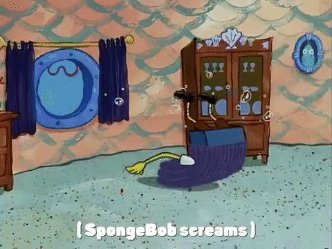 Hall monitor spongebob squarepants season 1 GIF - Find on GIFER