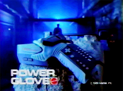 GIF power glove video gaming vintage - animiertes GIF auf GIFER