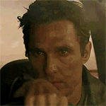 True detective rust cohle GIF - Find on GIFER