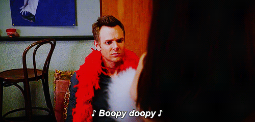 GIF community jeff winger annie edison - animated GIF on GIFER