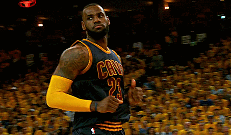 GIF basketball nba lebron james - animated GIF on GIFER
