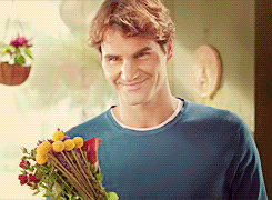 GIF flowers roger federer these are for you - animated GIF on GIFER ...