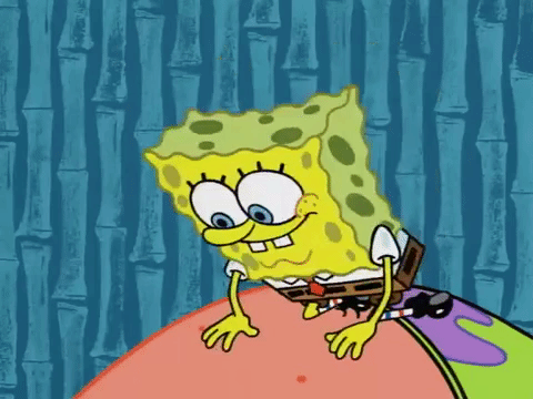 Big pink loser spongebob squarepants GIF - Find on GIFER