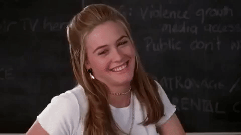 Clueless movie clueless clueless film GIF - Find on GIFER