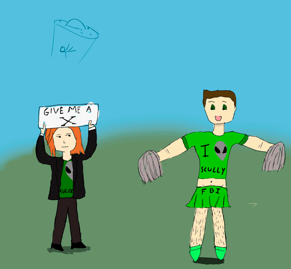 GIF mulder and scully - animated GIF on GIFER