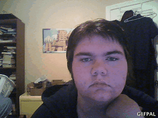 GIF my face im a loser and im sorry - animated GIF on GIFER