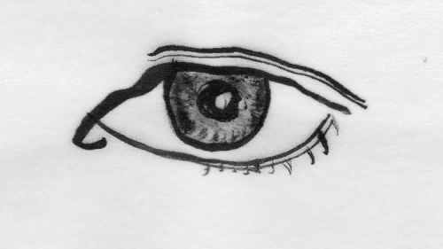 GIF eye glitch eyes - animated GIF on GIFER