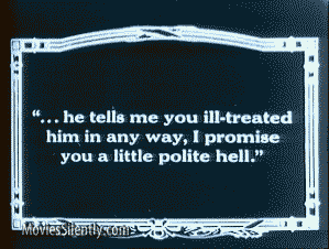 Silent film GIF - Find on GIFER