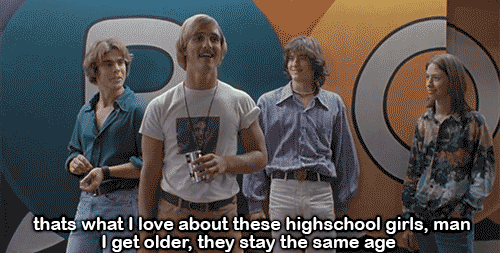 GIF matthew mcconaughey dazed and confused - animated GIF on GIFER