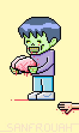 GIF zombie - animated GIF on GIFER