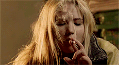 Crying cigarette sad GIF - Find on GIFER
