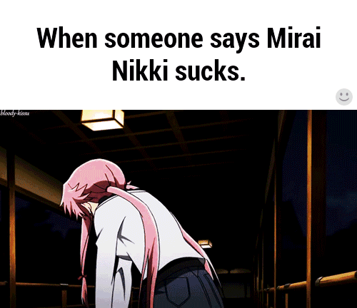 GIF mirai nikki - animated GIF on GIFER