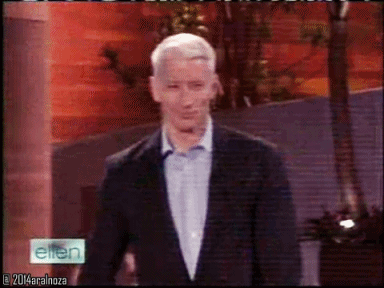 Ellen ellen degeneres anderson cooper GIF - Find on GIFER