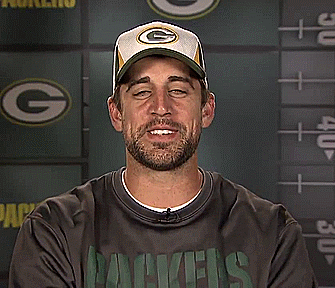 GIF aaron rodgers - animated GIF on GIFER