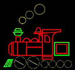 GIF train - animated GIF on GIFER