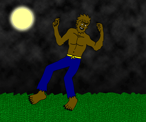 GIF wolfman - animated GIF on GIFER