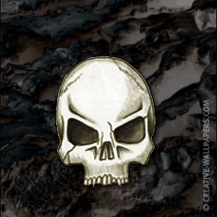 GIF skull - animated GIF on GIFER