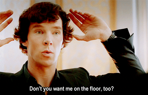 Gif De Sherlock Feliz Sherlock Homeboy GIFs Find & Share On GIPHY