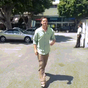 Awkward Hand Wave Gif