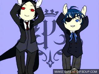 Black butler GIF - Encontrar en GIFER