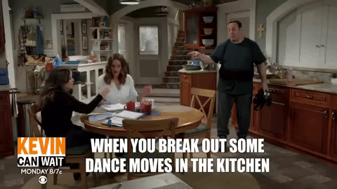 GIF dancing kevin kevin can wait - animated GIF on GIFER