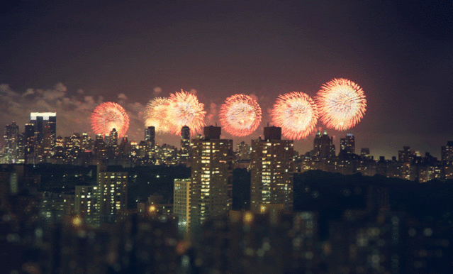 4th Of July Fireworks Gif July 4th: See Brooklyn Bridge Lights Up With