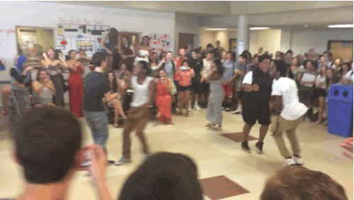 Crowd goes wild GIF - Find on GIFER