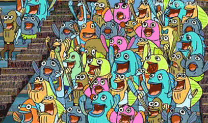 GIF page someone comments - animated GIF on GIFER