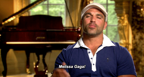 Joe gorga television lady gaga GIF - Find on GIFER