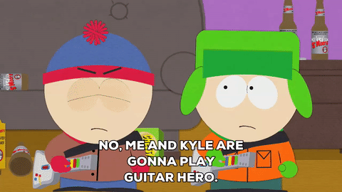 Angry stan marsh kyle broflovski GIF - Find on GIFER
