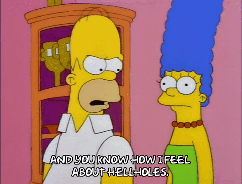 GIF homer simpson marge simpson episode 1 - animated GIF on GIFER