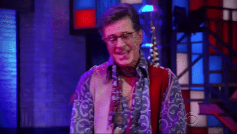 Stephen colbert the late show with stephen colbert GIF - Find on GIFER