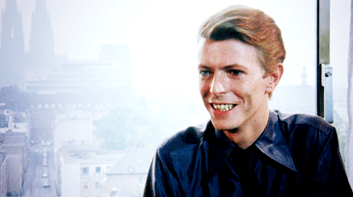David Bowie Smile Gif