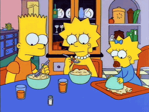Ned flanders simpsons esqueleto GIF - Encontrar en GIFER