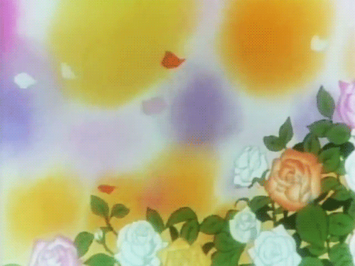 Candy candy anime flowers GIF - Find on GIFER