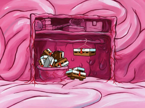 Spongebob Huilend Gezicht Gif