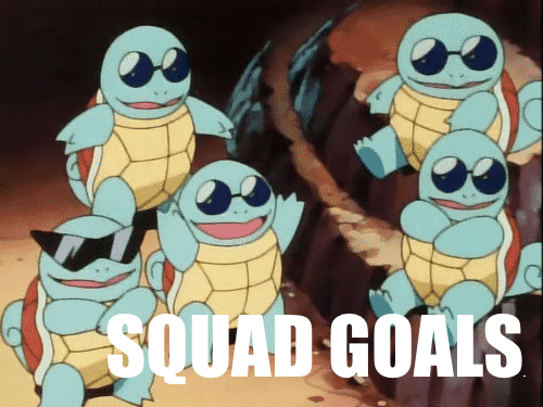 Squad goals GIF - Find on GIFER