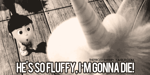 Despicable Me Gif Its So Fluffy