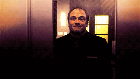Crowley Hello Darling Gif