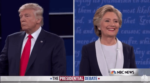 Election 2016 presidential debate GIF - Find on GIFER