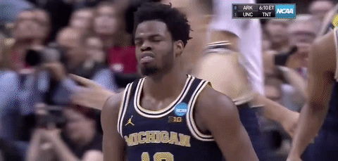 March madness michigan basketball GIF - Find on GIFER
