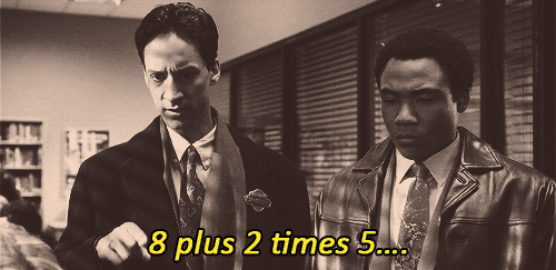 Community abed x troy GIF - Find on GIFER