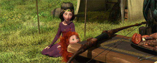 GIF merida disney pixar - animated GIF on GIFER