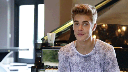 Justin Bieber Winking Gifs