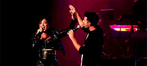Demi world tour GIF - Find on GIFER