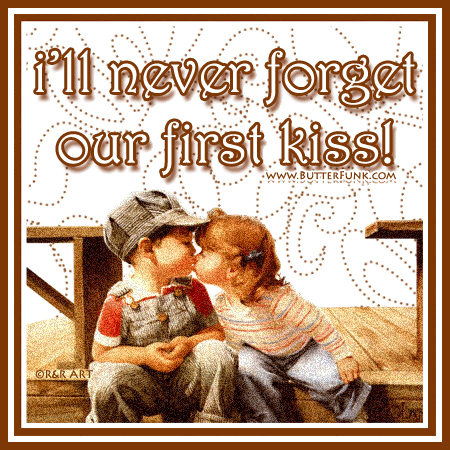 GIF kisses - animated GIF on GIFER