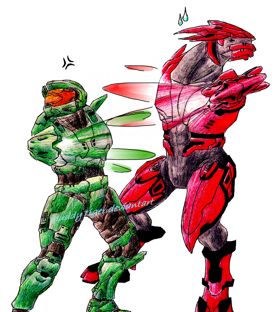 GIF fight - animated GIF on GIFER